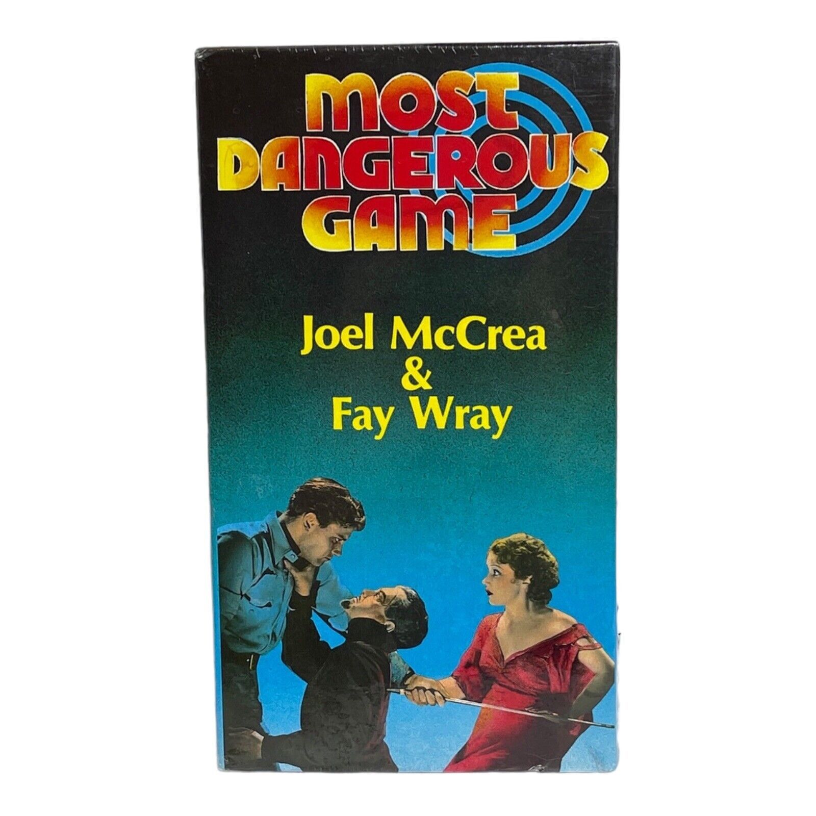 NEW UAV VHS The Most Dangerous Game 1932 Horror Joel McCrea Fay Wray ...