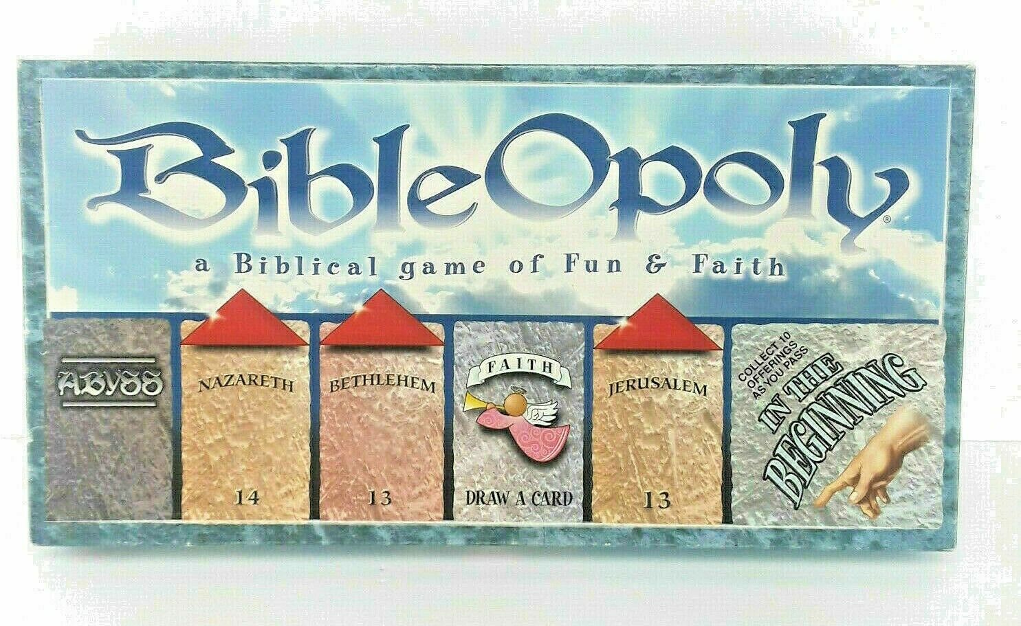 BibleOpoly A Biblical Game Of Fun & Faith Board Game - Contemporary ...