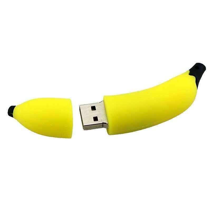 Civetman® Fruit Banana USB Flash Drive 32GB Pen Drive 16GB 8GB Cartoon ...