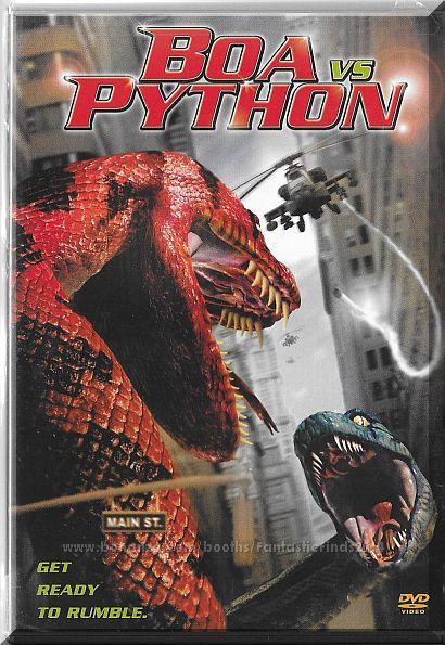 DVD - Boa Vs. Python (2004) *Jaime Bergman / Angel Boris / David ...