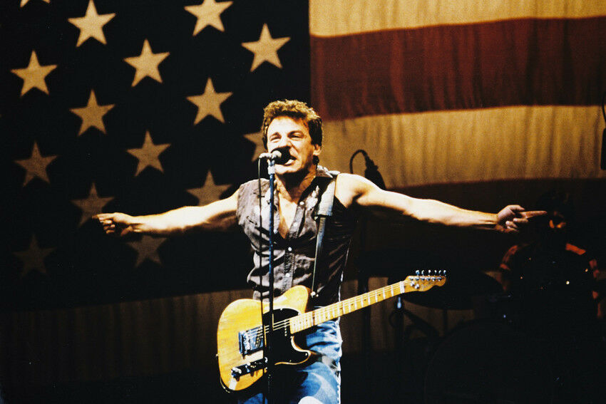 Bruce Springsteen American Flag Iconic 11x17 Mini Poster - 2000-Now