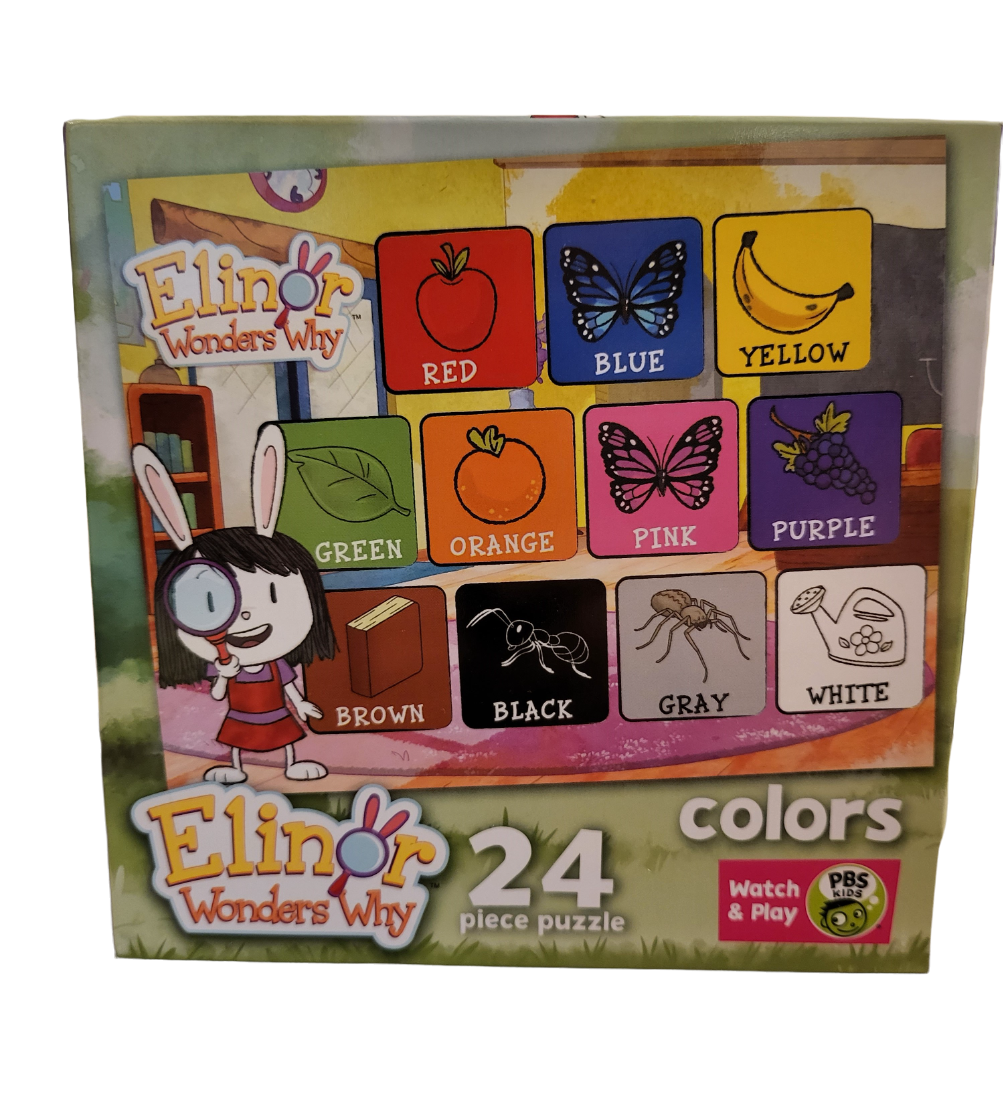 Cra Z Art Elinor Wonders Why 24 Pc Jigsaw Puzzle New Colors Jigsaw