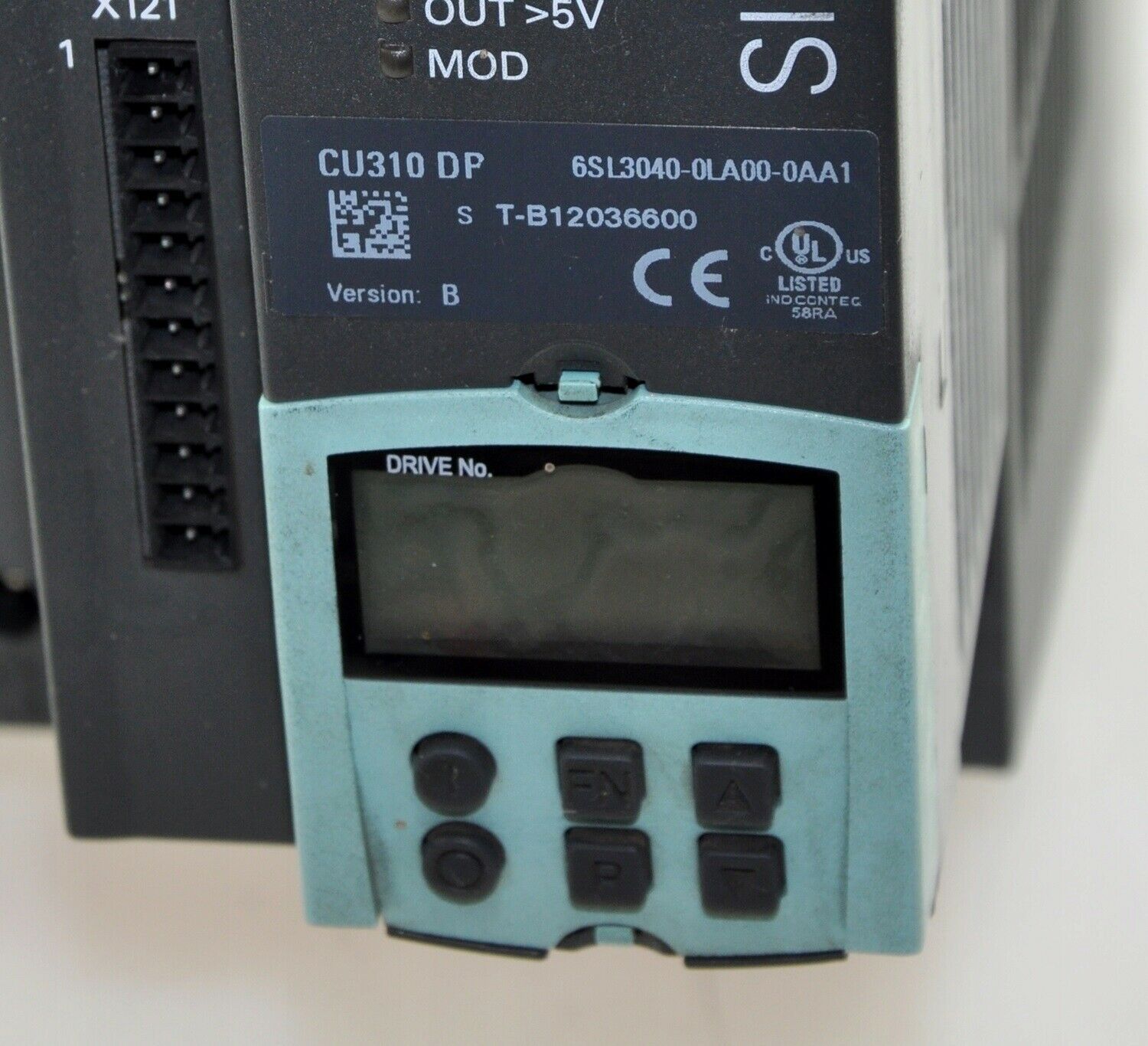 Siemens 6SL3210-1SE21-0AA0 Sinamics Power Module 340 CU310/0778 - PLC ...