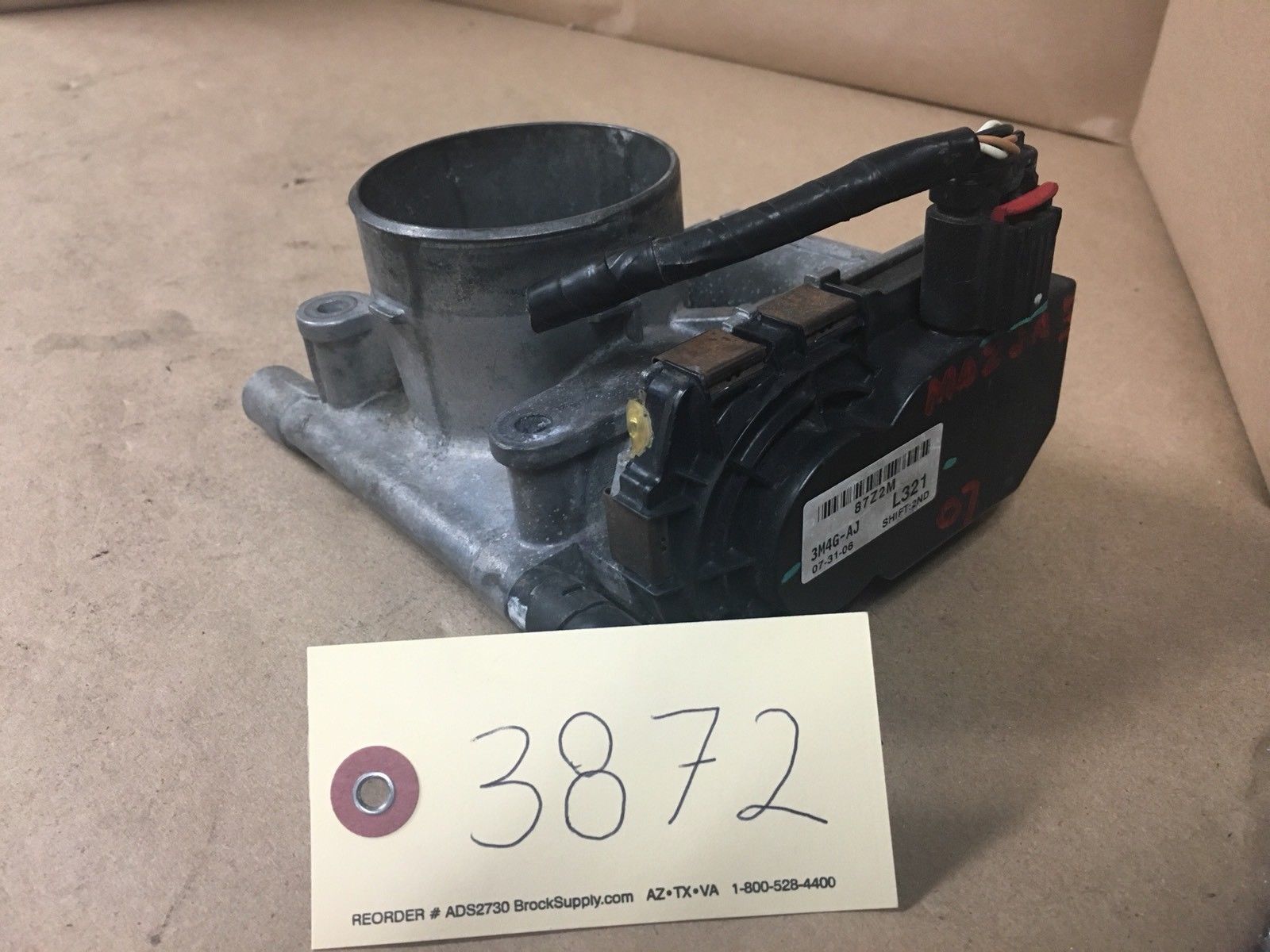 Throttle Body 2004 2005 2006 2007 Mazda 3 / 6 2.3L | 3M4G-AJ - Throttle ...