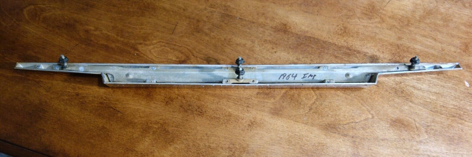 1964 64 Chevy Chevrolet Impala Belair Biscayne Chrome Hood & Trunk ...