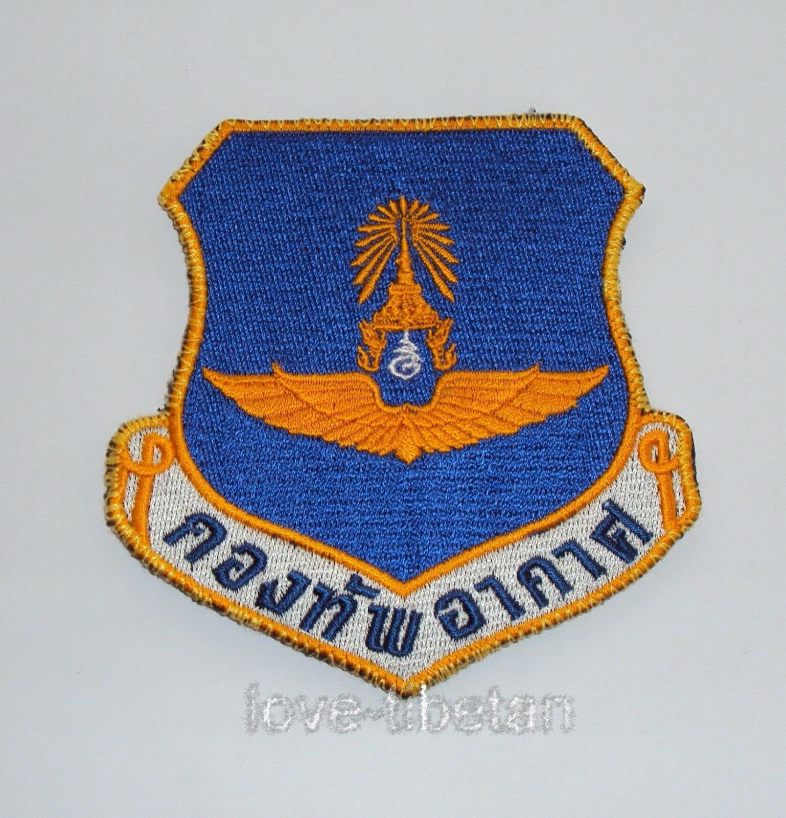 LOGO WING ROYAL THAI AIR FORCE PATCH, RTAF MILITARY Original PATCH ...