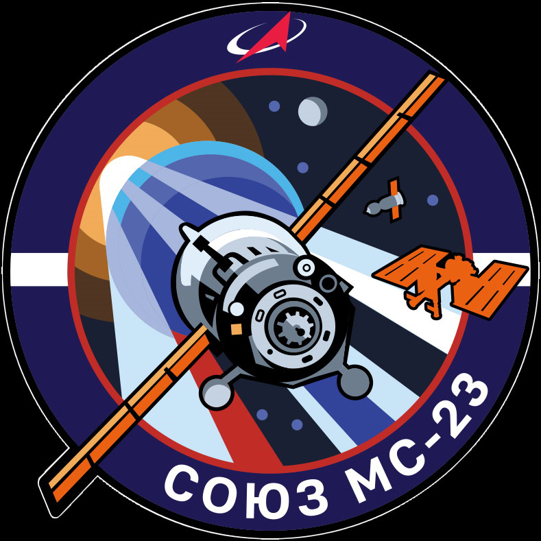 Human Space Flights Soyuz MS-23 Altai Russia Badge Iron On Embroidered Patch - Patches
