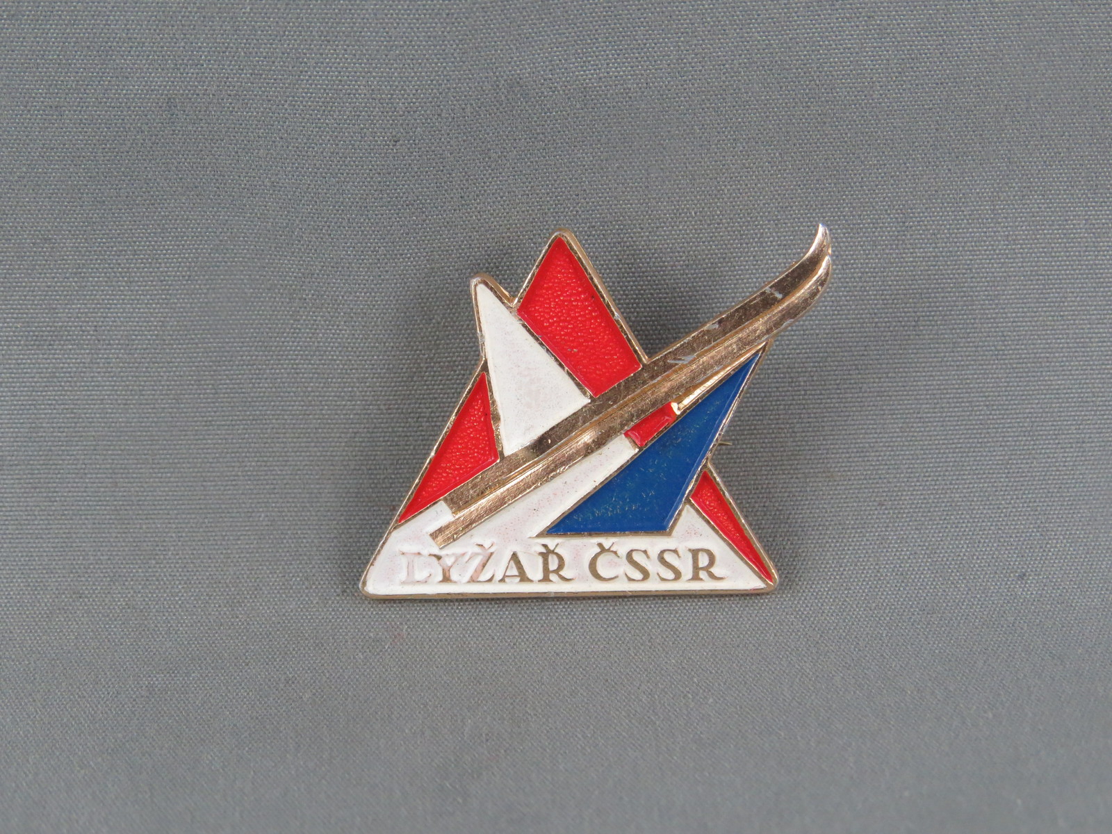 Vintage Ski Pin - Skier CSSR Ski Team Member - Stamped pin - Other Fan ...