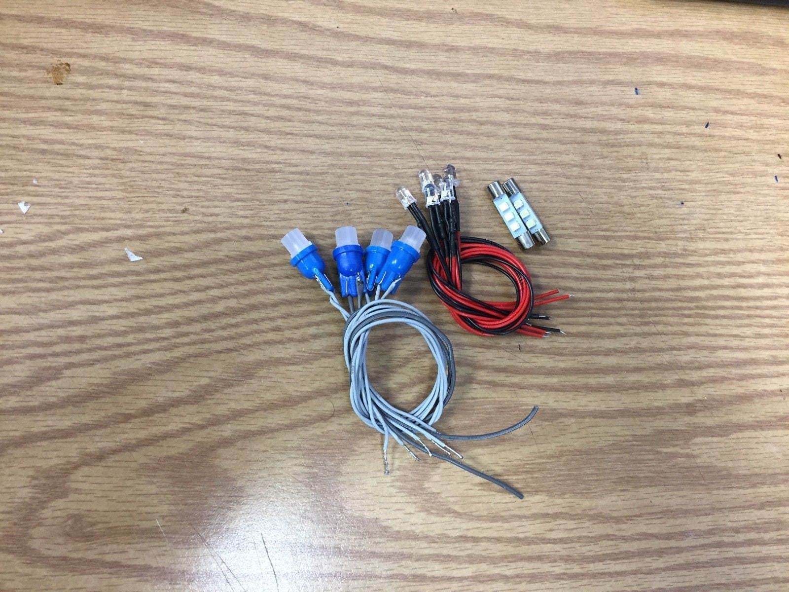 Vintage Realistic STA-2100 /2100D receiver front panel LED lamps kit ...