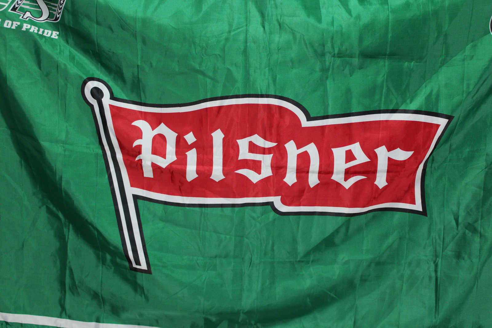 Saskatchewan Roughrider Flag - 100 Years Pilsner Promo - Double Sided ...