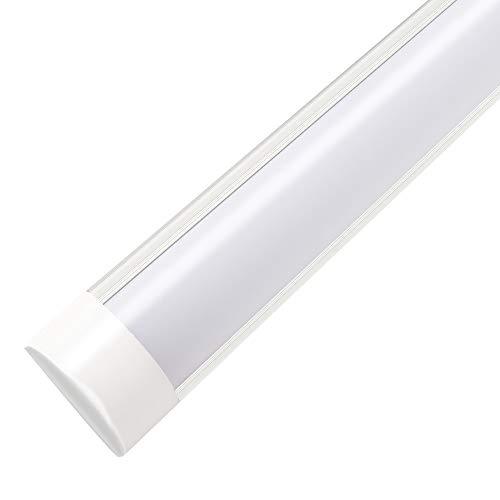 4FT LED Tube Light, 40W LED Batten Lights, 3000 Lumens, 6500K Daylight ...