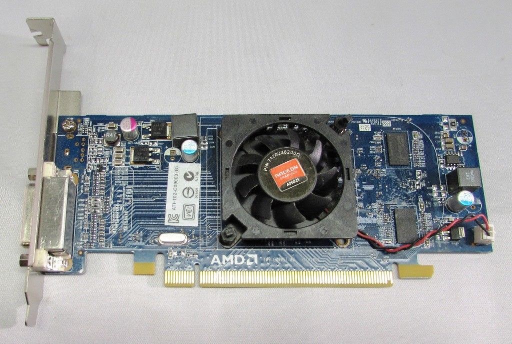 AMD ATI RADEON HD6350 ATI-102-C09003 (B) 512MB DDR3 PCIE-X16 VIDEO CARD ...