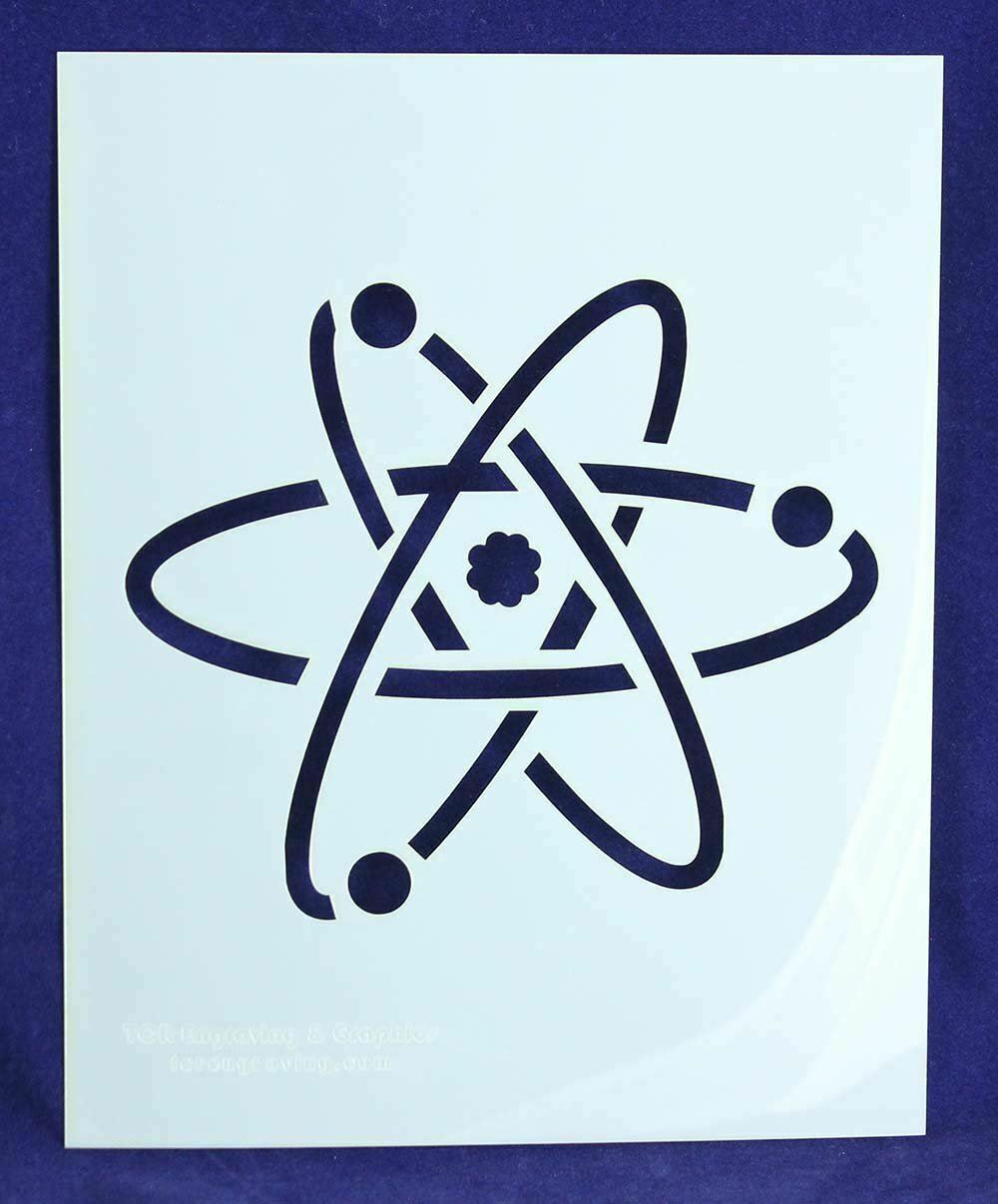 Beaker/Flask/Atom Science Stencils Mylar 2 and similar items