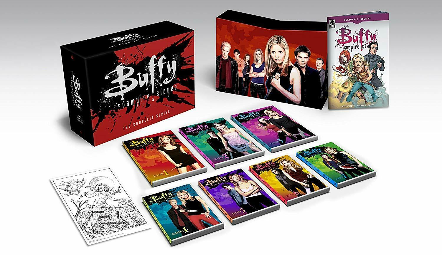 Buffy The Vampire Slayer Complete Series Seasons 1 7 Dvd Set