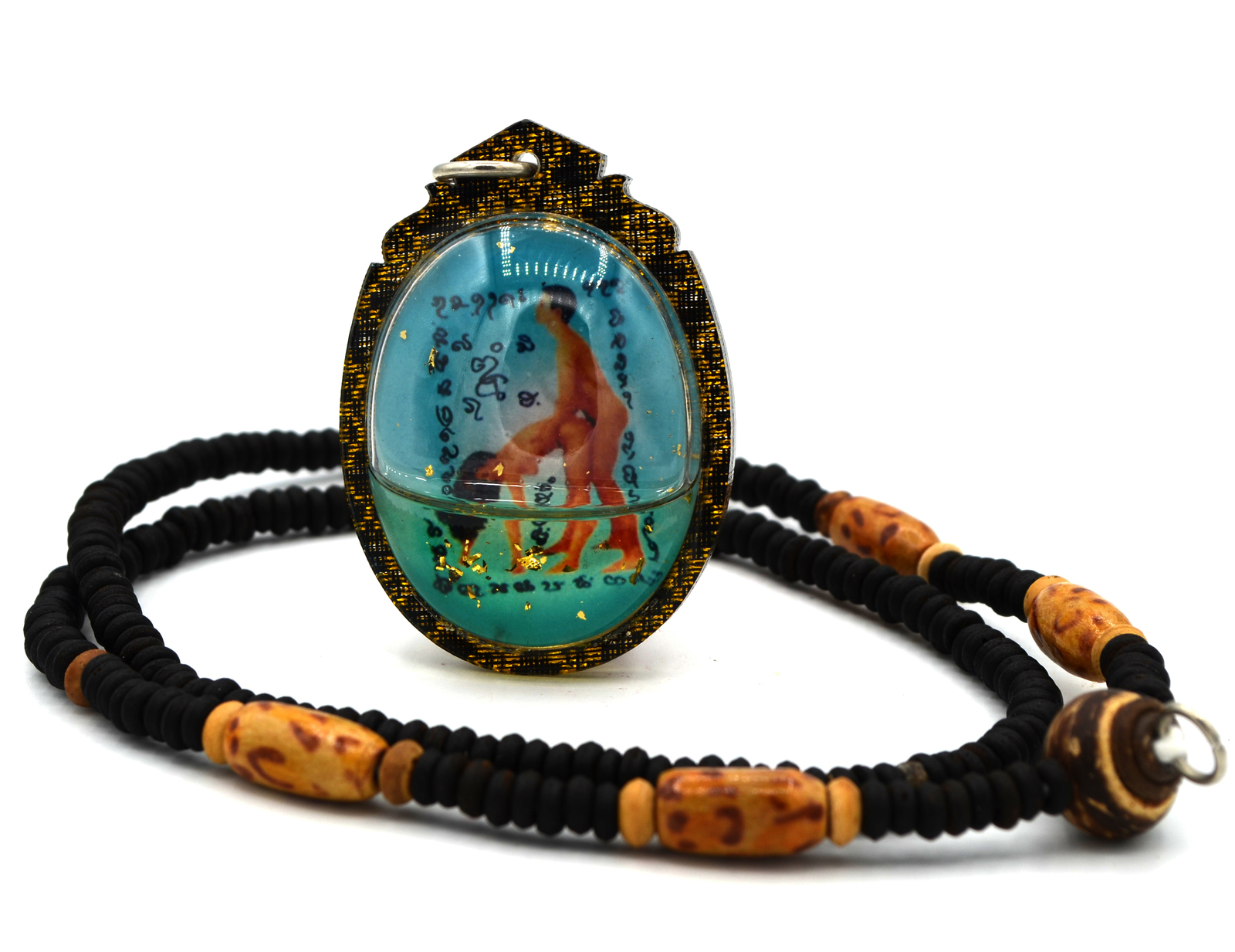 Thai Magic Locket Inn Koo Amulet Man in Love Women Mahasanaeh By Kruba ...