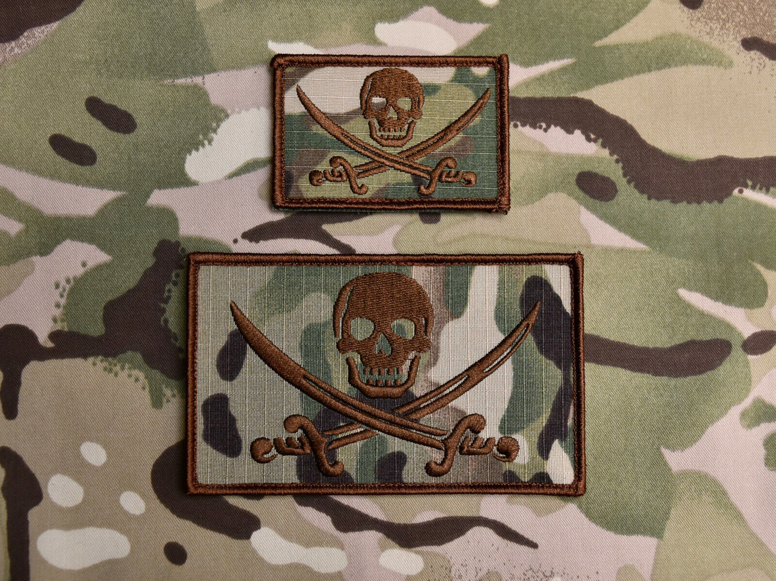 Multicam Calico Jack Patch Set DEVGRU SEAL CAG Green Beret Special ...