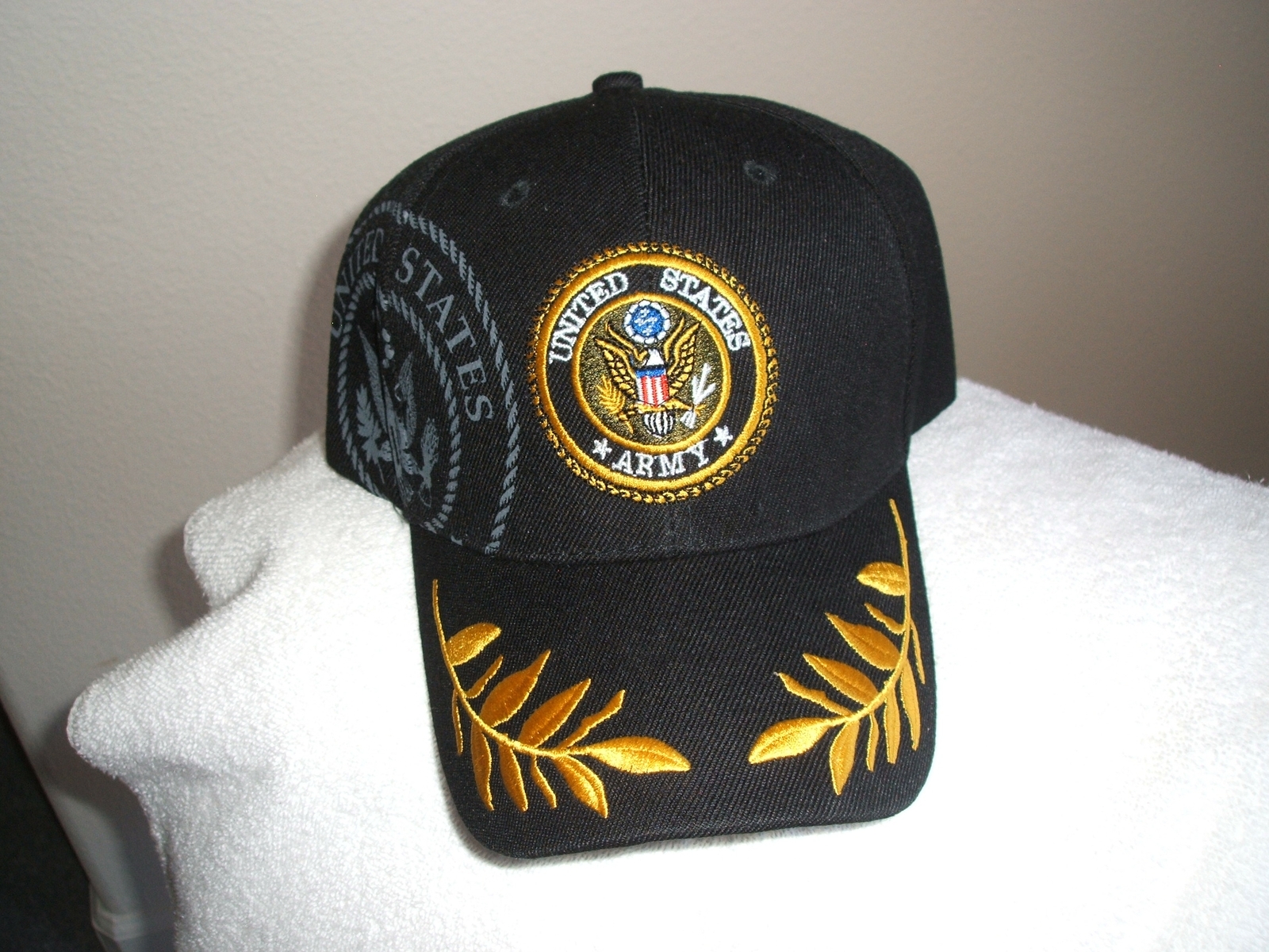 U S Army new Dark Blue/Black Ball cap - Hats & Helmets