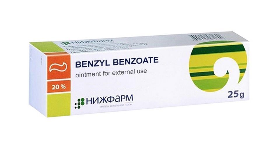Benzyl Benzoate ointment 20% 50g Scabies, Against ticks, Lice and ...