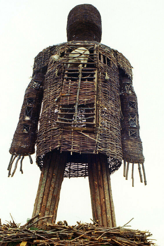 THE WICKER MAN GREAT IMAGE OF EFFIGY STRUCTURE 1973 PAGAN SACRIFICE ...