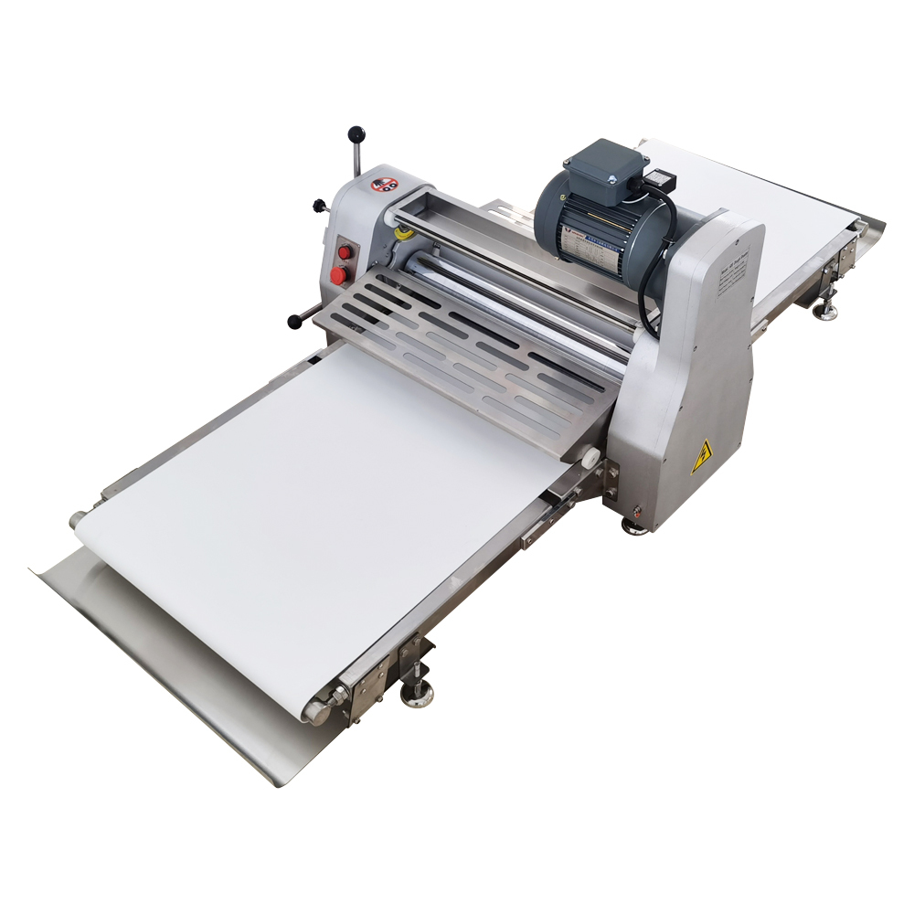 110V 500W Commercial Dough Sheeter 600mm Counter Top Roller Machine for ...