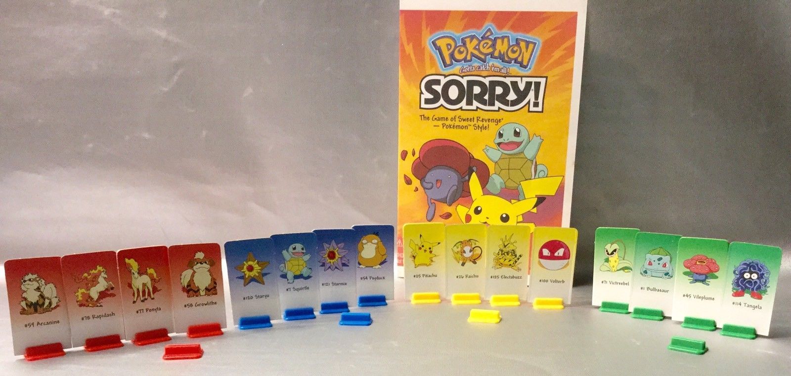 Pokemon Sorry Board Game Parker Brothers and 13 similar items