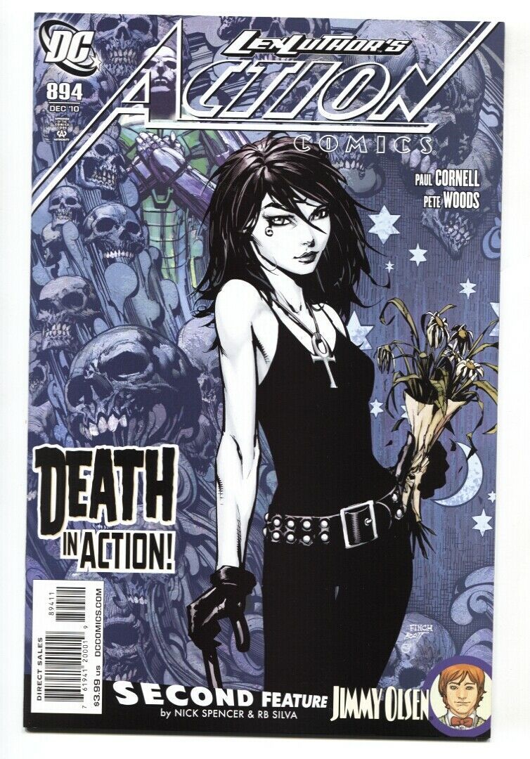 ACTION COMICS #894 comic book - DEATH COVER-KEY ISSUE-2010 - Superman