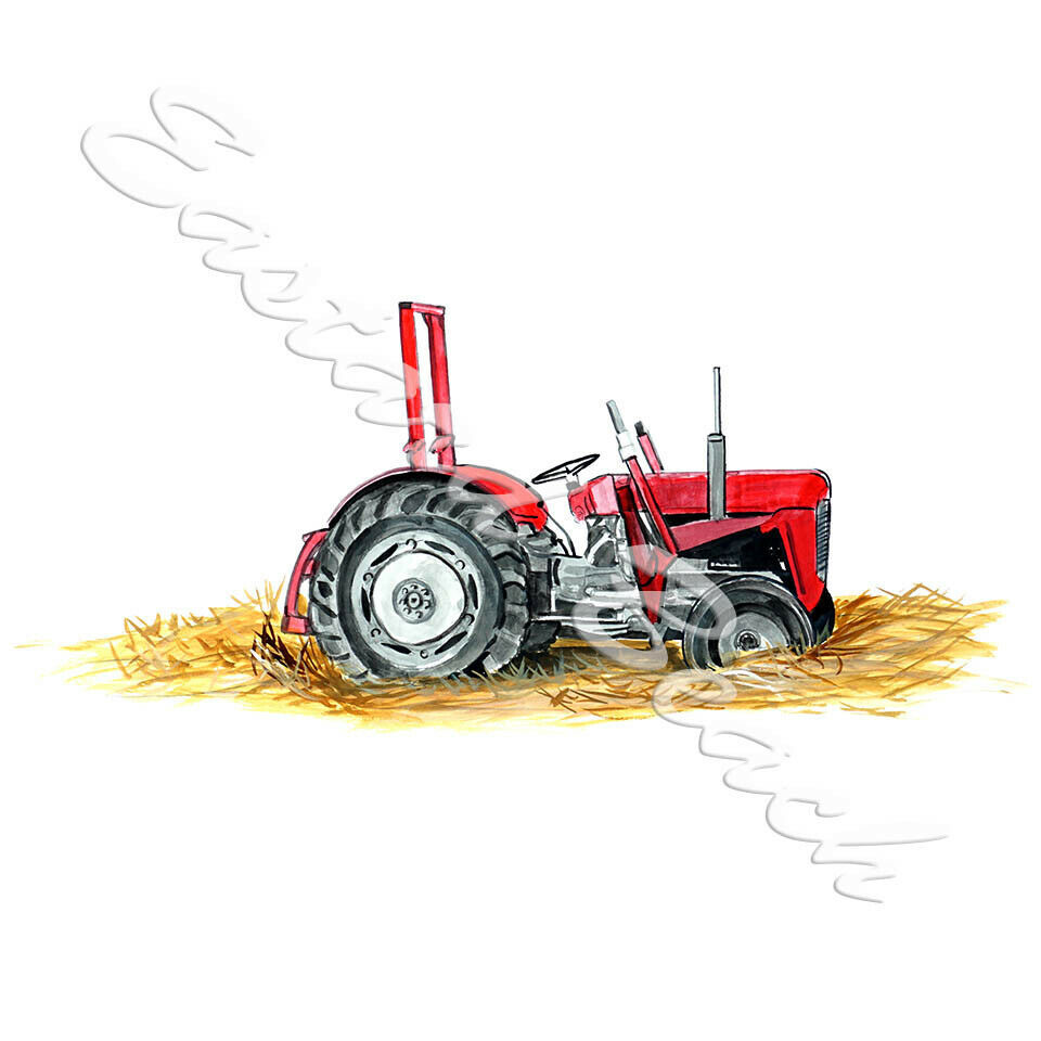 Tractor Printed Vinyl Decal Wall Window Car Sticker High Quality ...