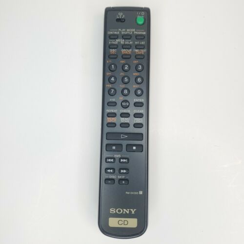 Sony CD Remote Control RM-DX300 for Sony CDP-CX3 CDP-CX300 CDP-CX335 ...