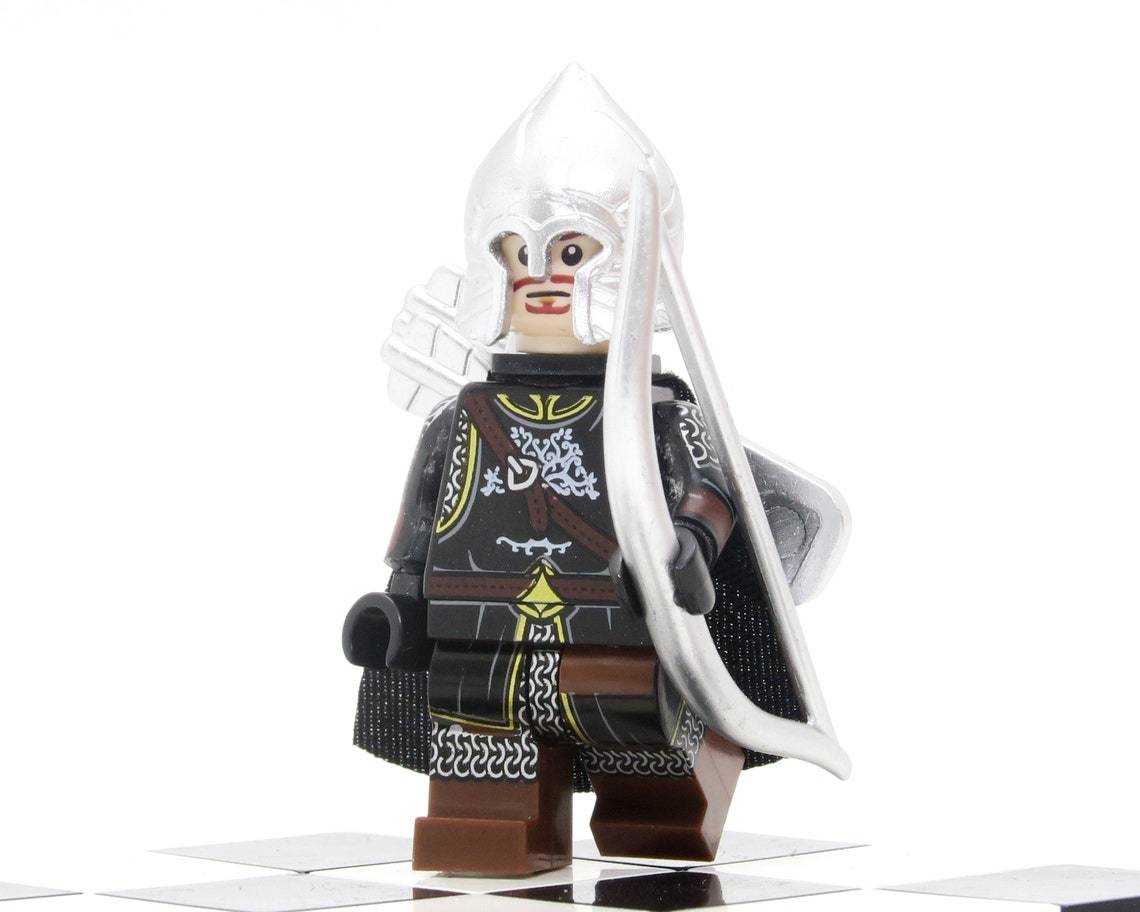 Lord of the Rings Gondor Soldier Archer Minifigures Weapons Accessories ...