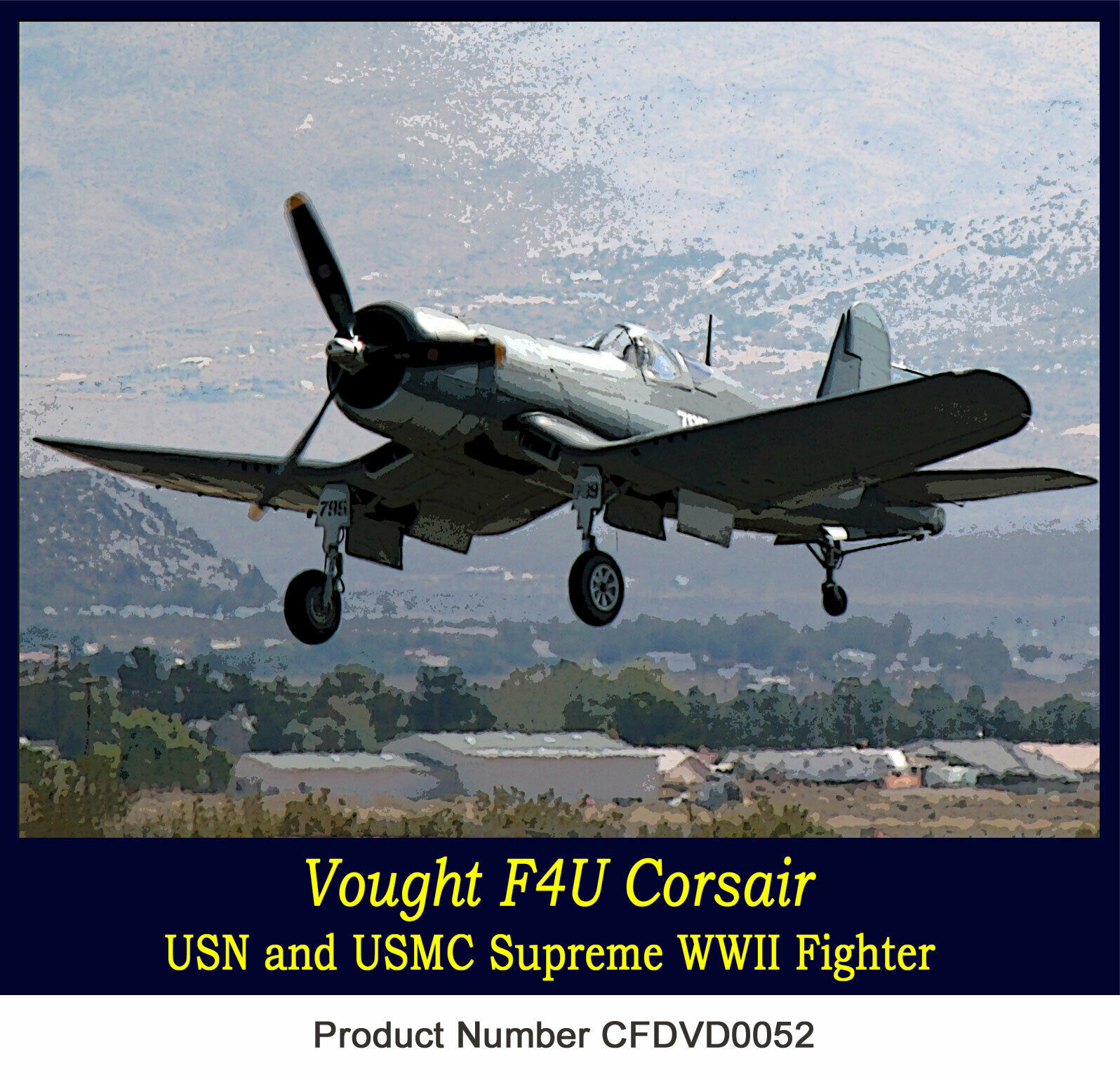 Navy USMC Vought F4U Corsair USN WW2 "Whistling Death" of WW2 Aircraft ...