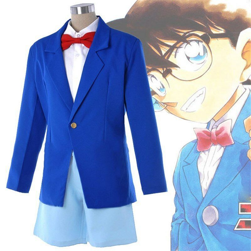 2019 Conan Adult Child Cosplay costumes Japanese anime Detective Conan ...