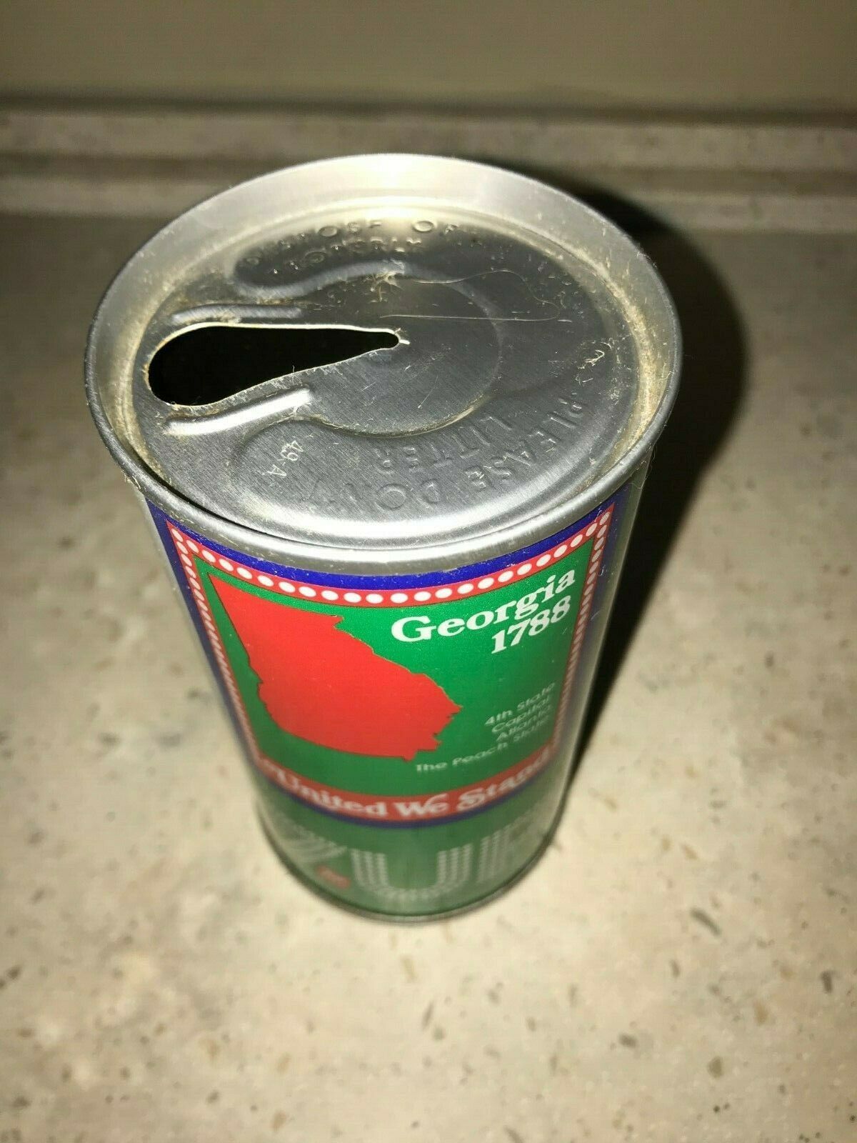 7 UP UNCLE SAM CAN 1976, GEORGIA - COMPLETE YOUR COLLECTION!! - 7 UP