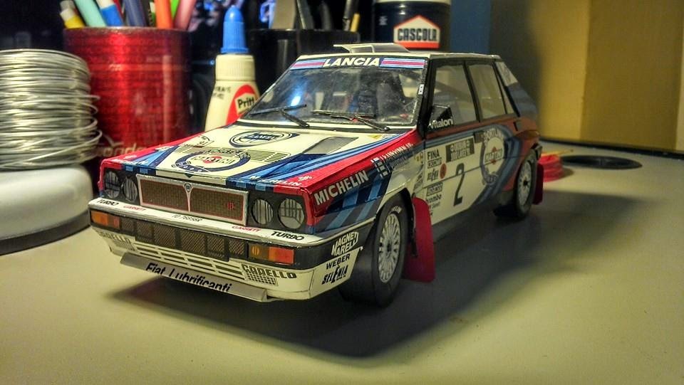 Papercraft - Lancia Delta HF Integrale - Scale1:24 - Other Crafts