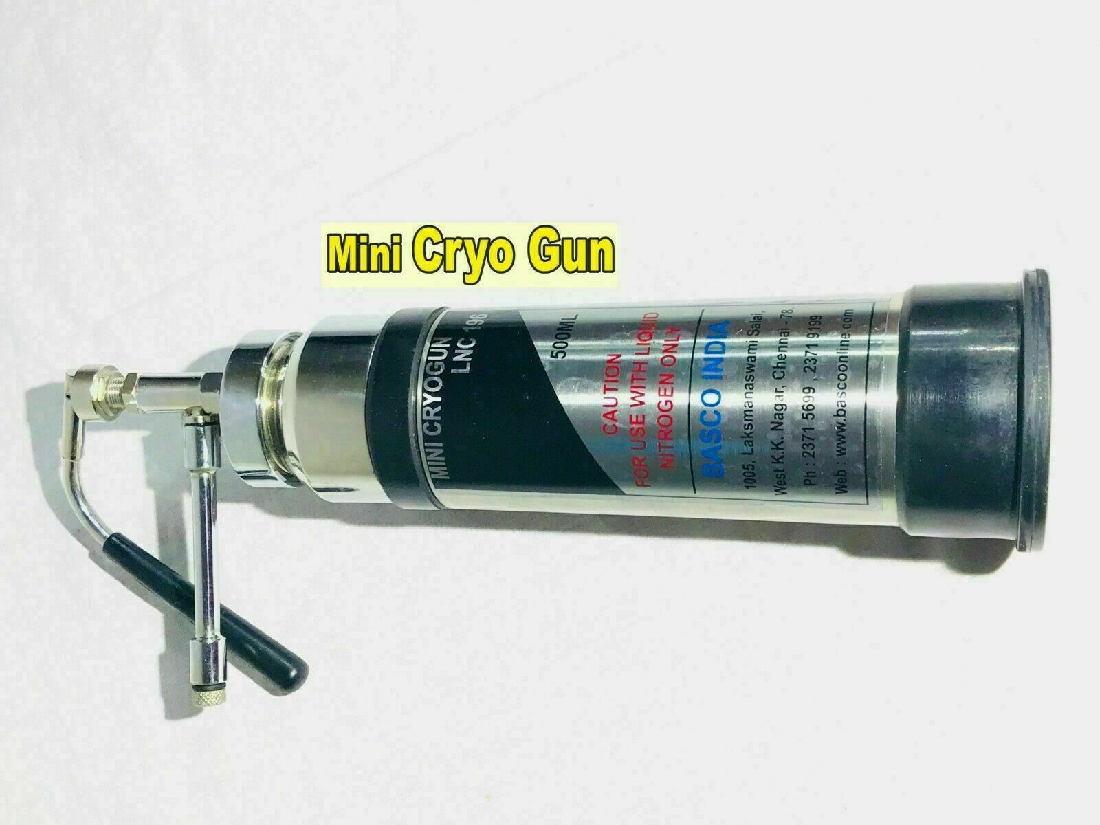 500 ml Mini Cryo Gun Liquid Nitrogen Dermatology GYNAECOLOGY Stainless ...