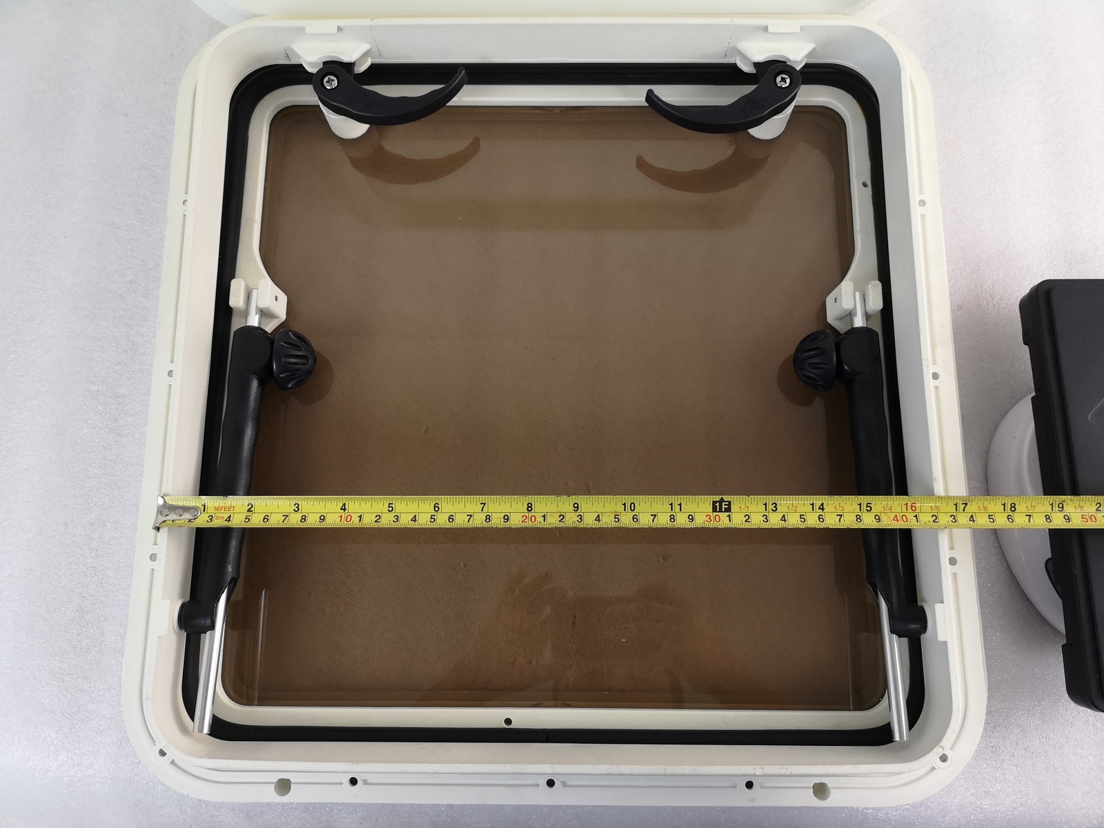 500*500mm Square Nylon Boat Deck Hatch Window With Tempered Glass and ...