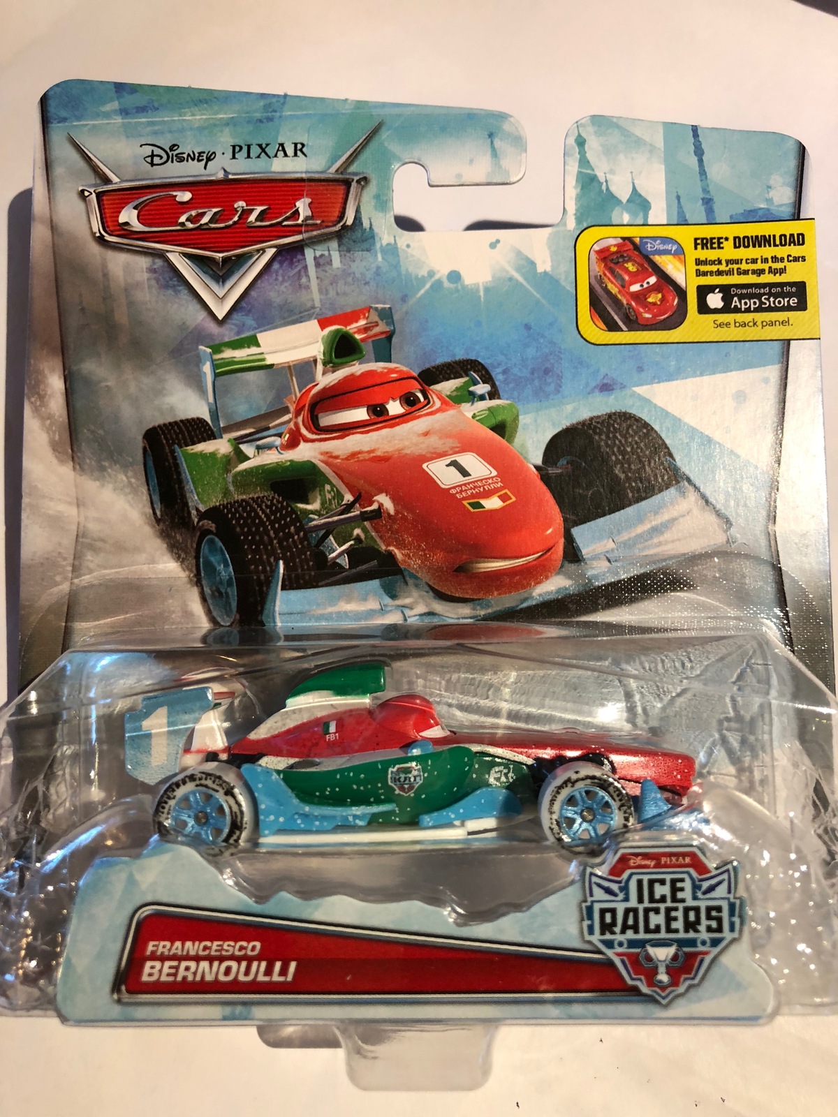 Disney Pixar Cars Ice Racers Francesco Bernoulli - Action Figures