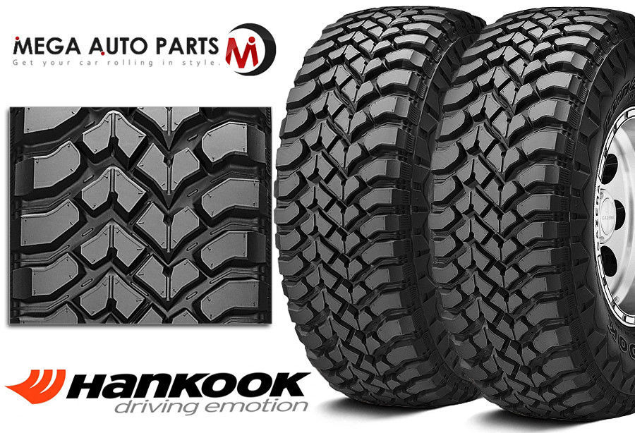 2 New Hankook RT03 DYNAPRO MT LT215/75R15 100/97Q C/6 OWL Mud + Snow ...