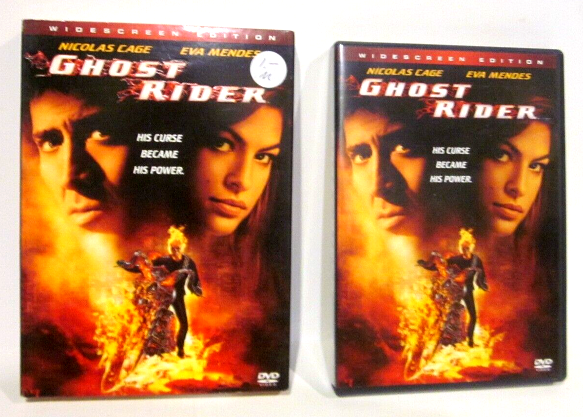 Ghost Rider (DVD, 2007, Wide Screen) With Outer Slip Cover - Nicolas ...