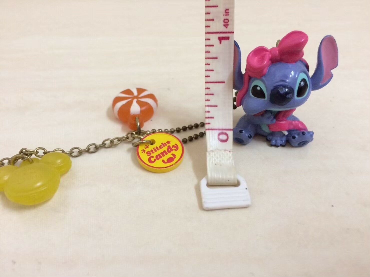 Disney Lilo Stitch Sweet Candy Keychain. Very pretty, Rare - Keychains