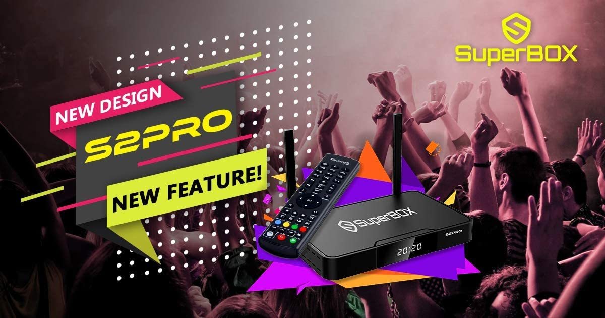 2021 Newest SuperBox S2 PRO with New Powerful 2GB RAM+16GB Quad cores ...