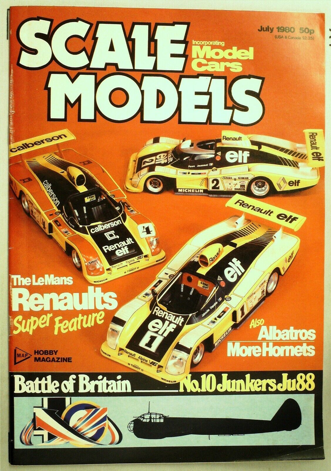 Scale Models July 1980 mbox377 The LeMans Renaults - Magazines