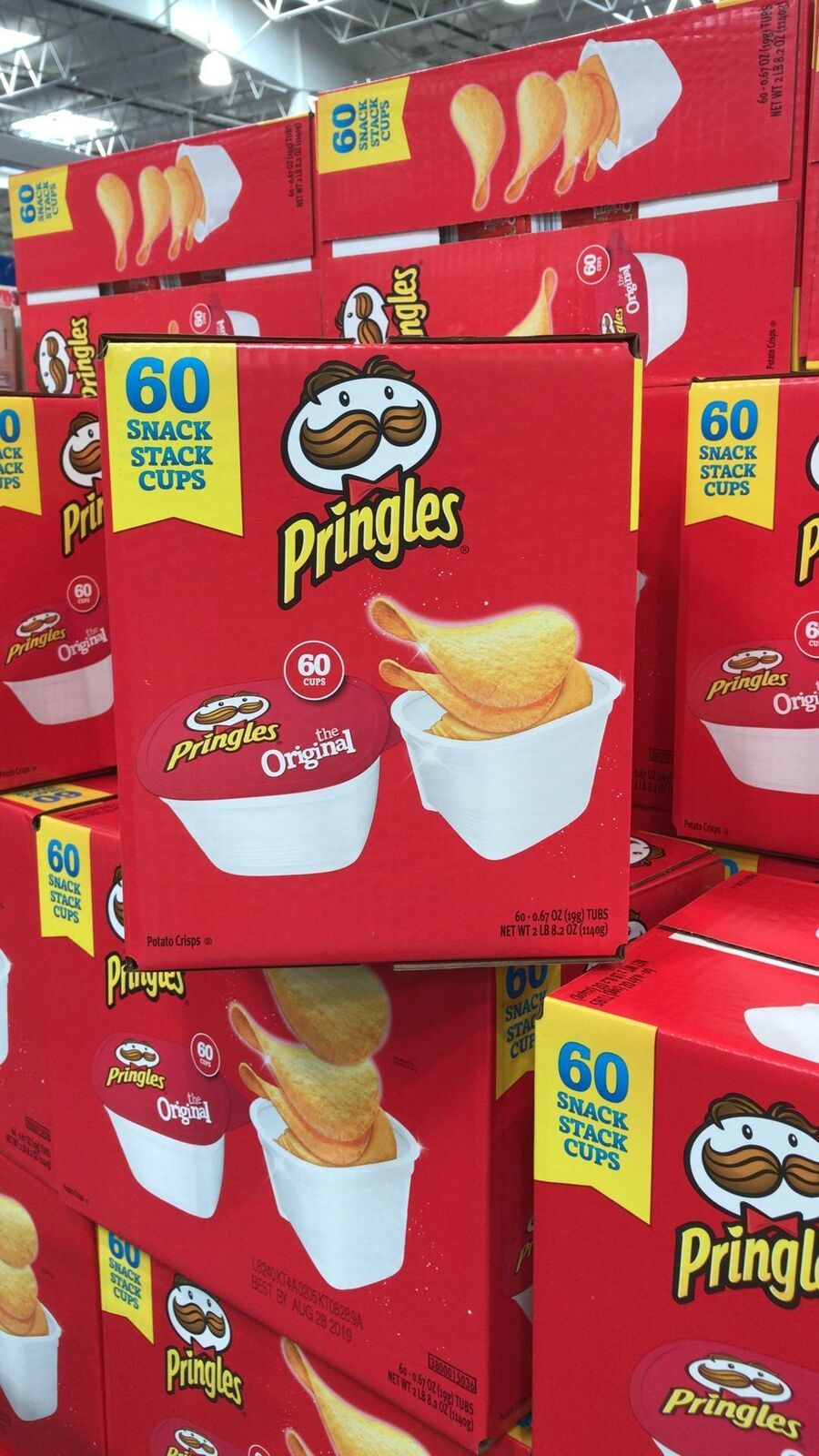 Pringles Snack Stack Original 60 ct - Chips