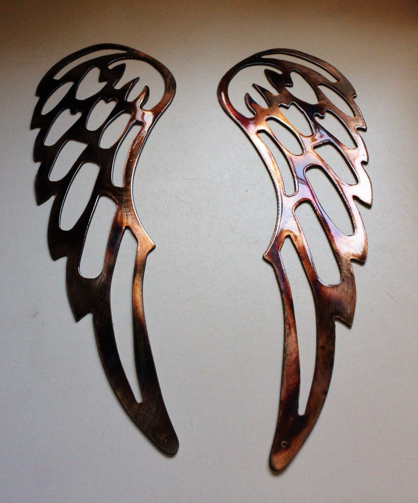 Angel Wings Smaller Style Copper/Bronze Plated - Wall Sculptures