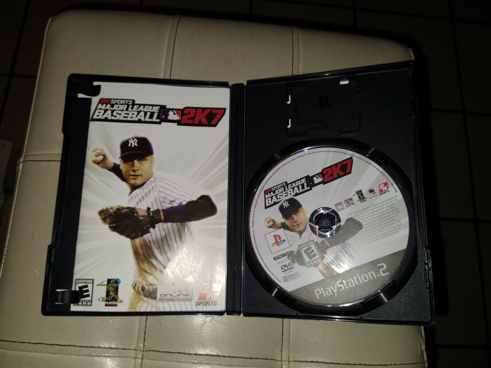 PS2 2K Sports Major League Baseball 2K7 Video Game Playstation Complete ...