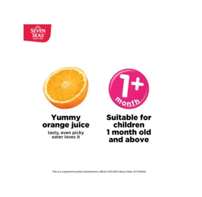 Jarabe Multivitamínico Seven Seas Con Aceite De Hígado De Bacalao Sabor ...