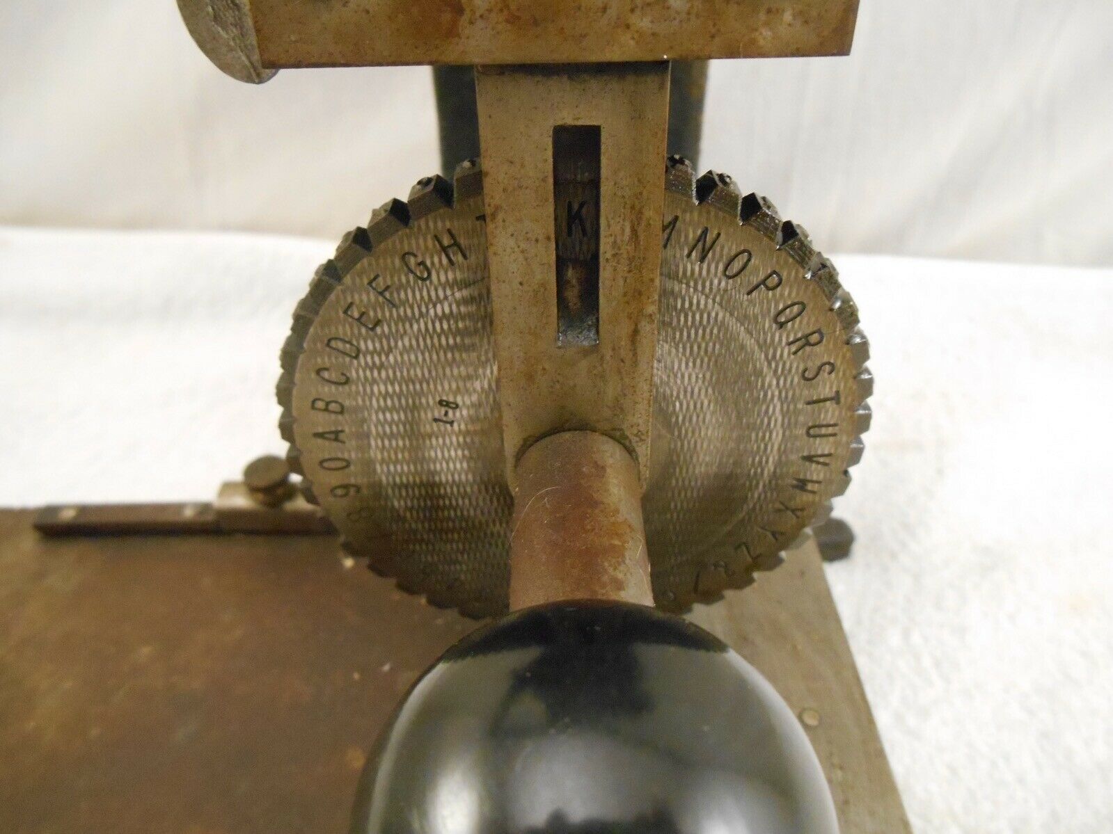 Numberall Manual Letter / Number Metal Stamping Machine Punch ...