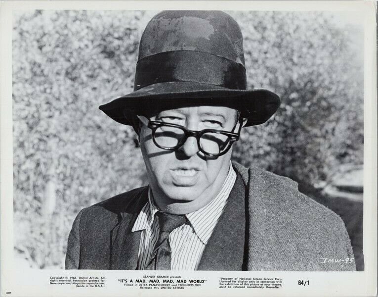 Phil Silvers original 1964 8x10 photo iconic It's A Mad Mad Mad Mad ...