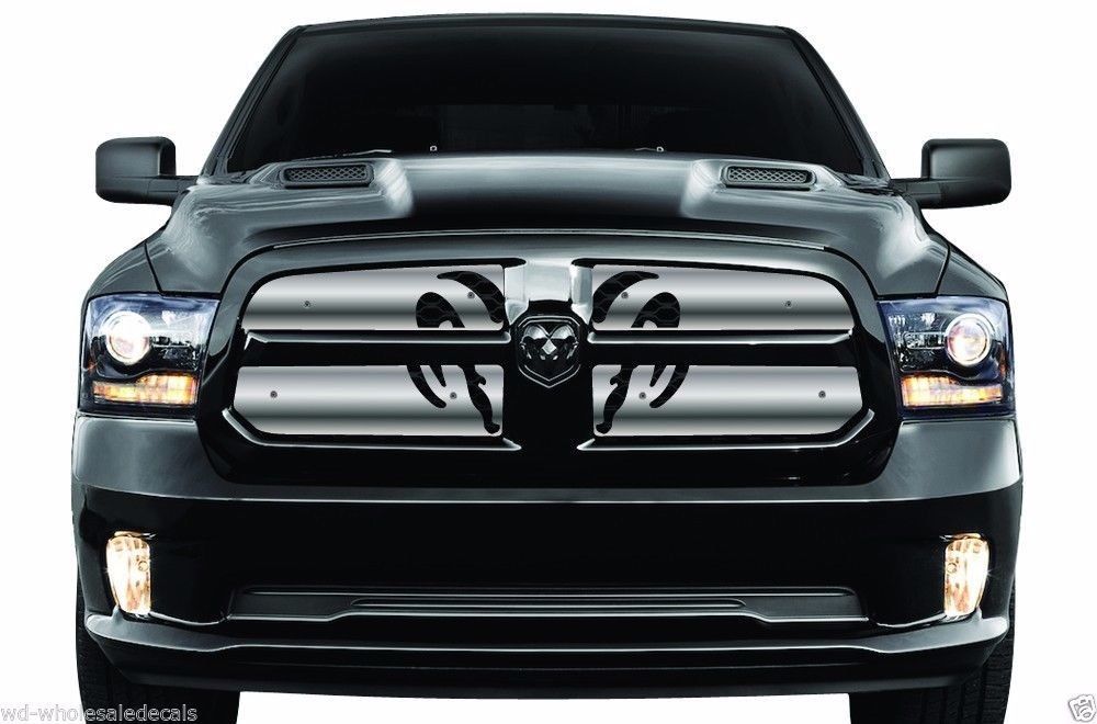 Dodge 1500 Ram Cold Front Winter Grille Stainless Steel Grill Insert ...