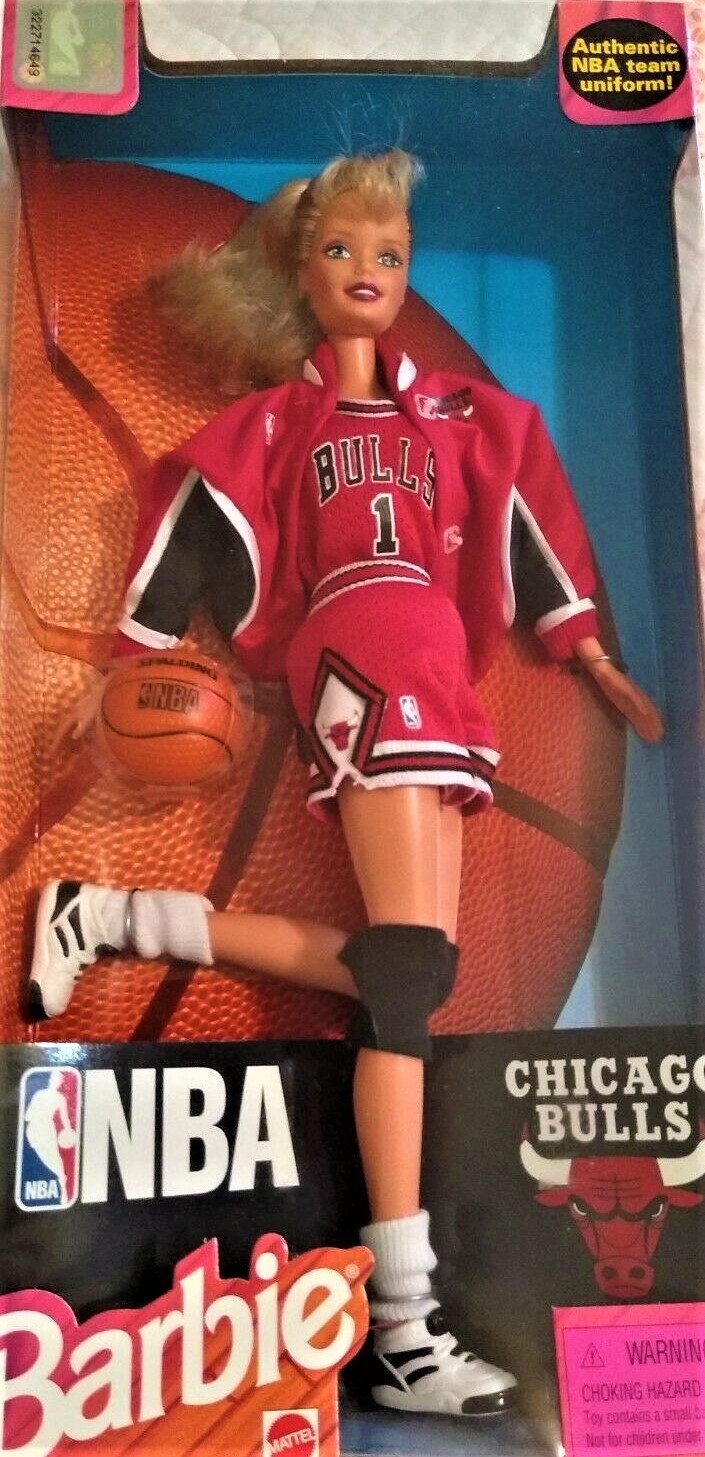 Barbie Doll Mattel Chicago Bulls NBA Barbie Doll Mattel 1998 - Dolls ...