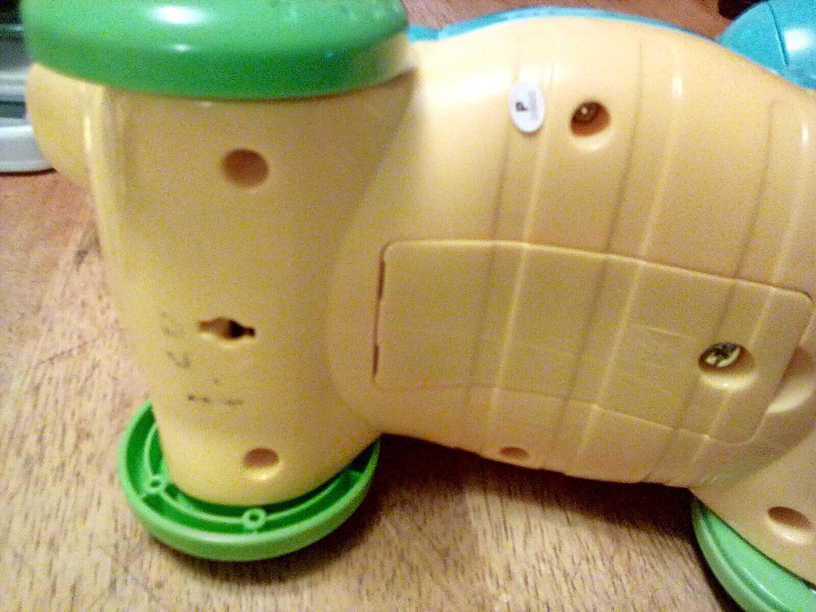 LEAPFROG Lettersaurus Learning Dinosaur Leap Frog Teal ABCs Alphabet ...
